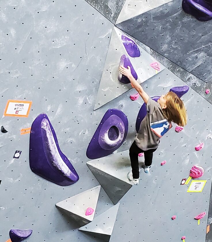 Climbing team competes at Rock Mill Climbing | News, Sports, Jobs ...